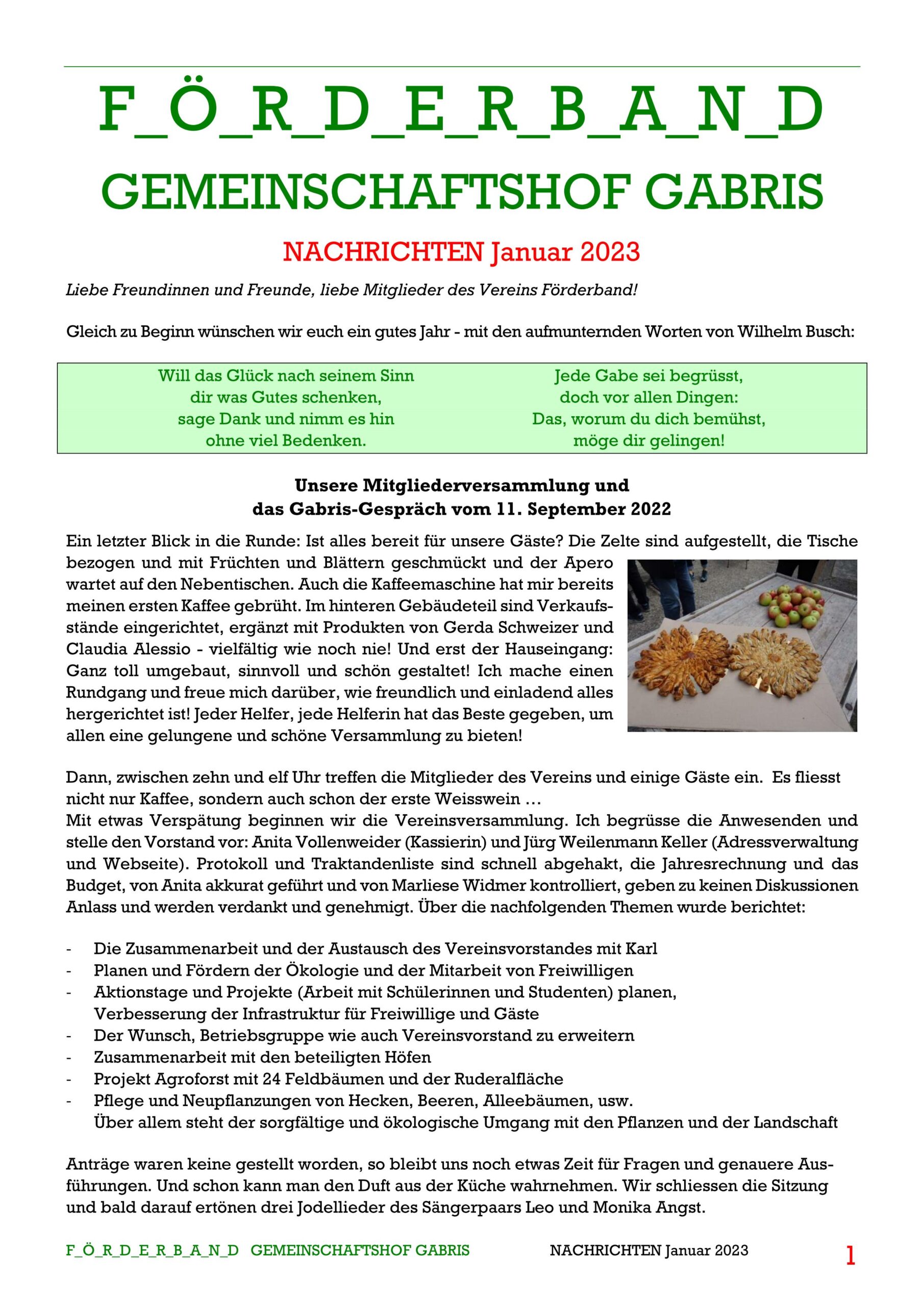 Verein Förderband Gabris